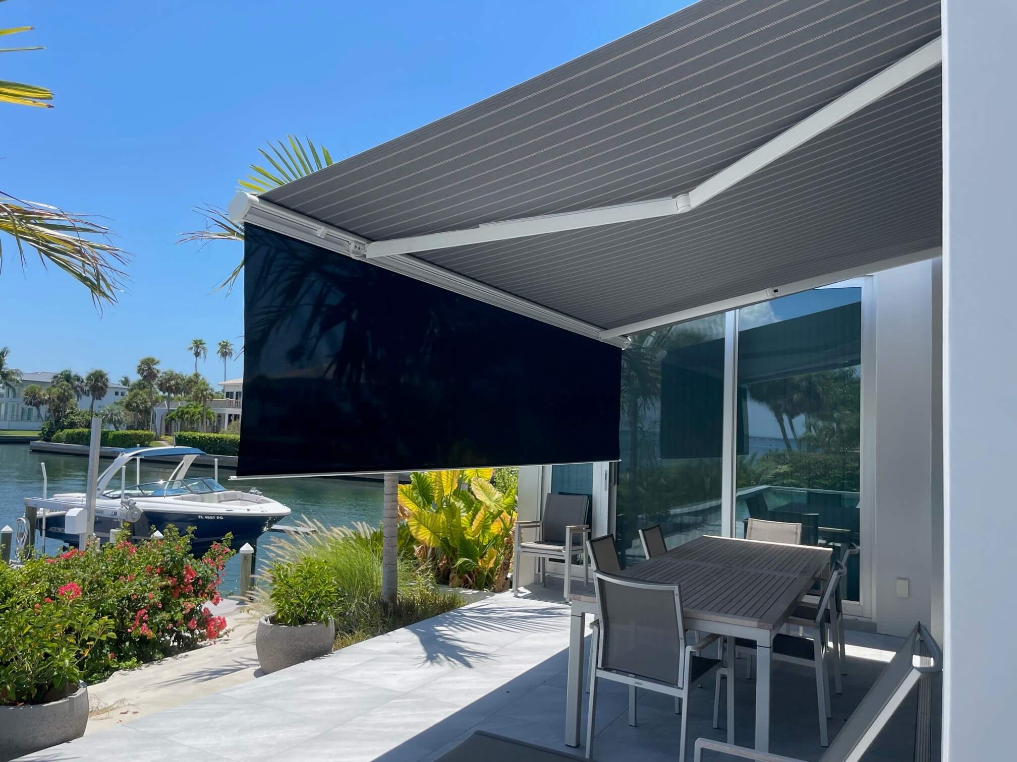 Solar Eclipse: A European-Inspired Awning | Eclipse Shading
