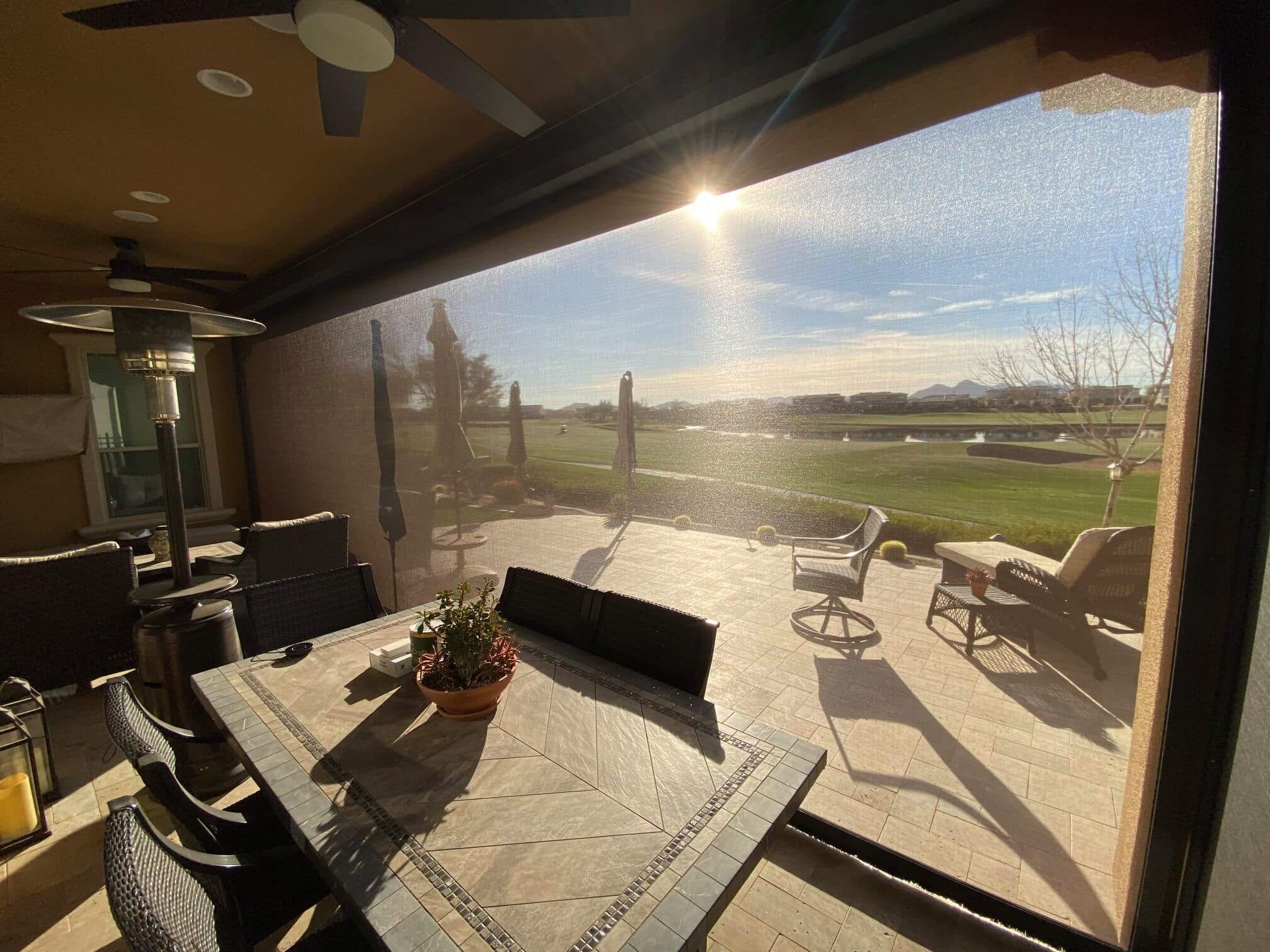 E-Zip Retention Exterior Screen | Eclipse Shading