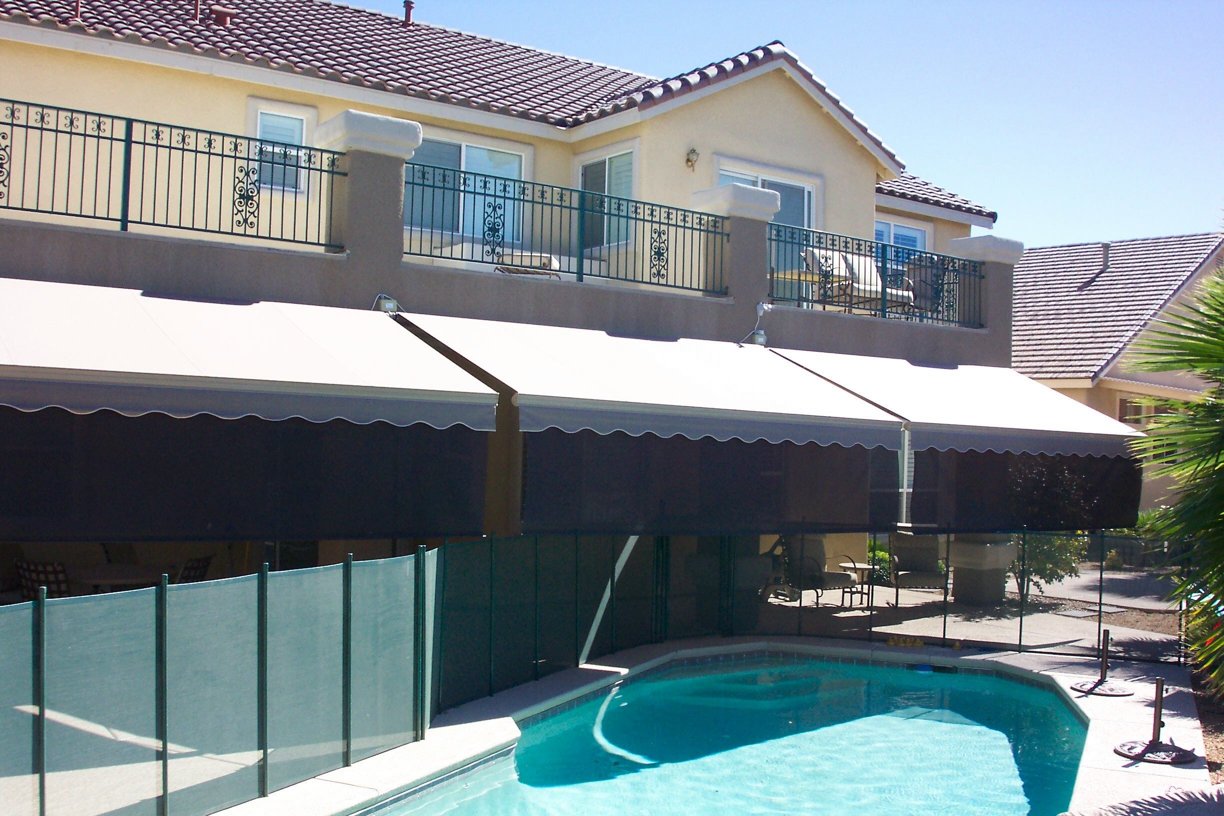 Retractable Patio Drop Shades | Eclipse Shading