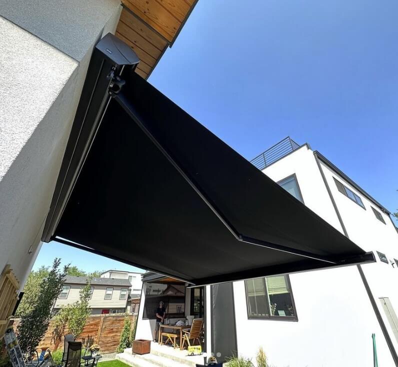 Solar Eclipse: A European-Inspired Awning | Eclipse Shading